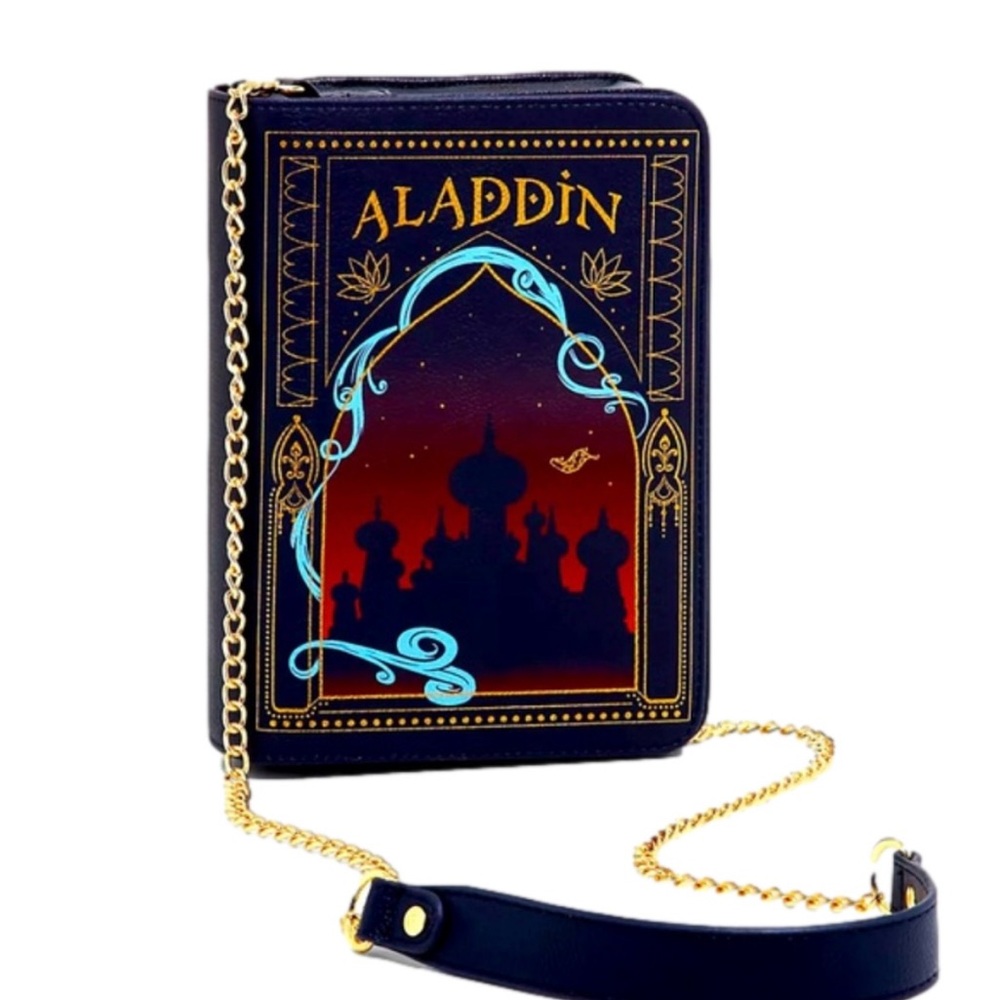 Loungefly Aladdin Book Crossbody - Gem